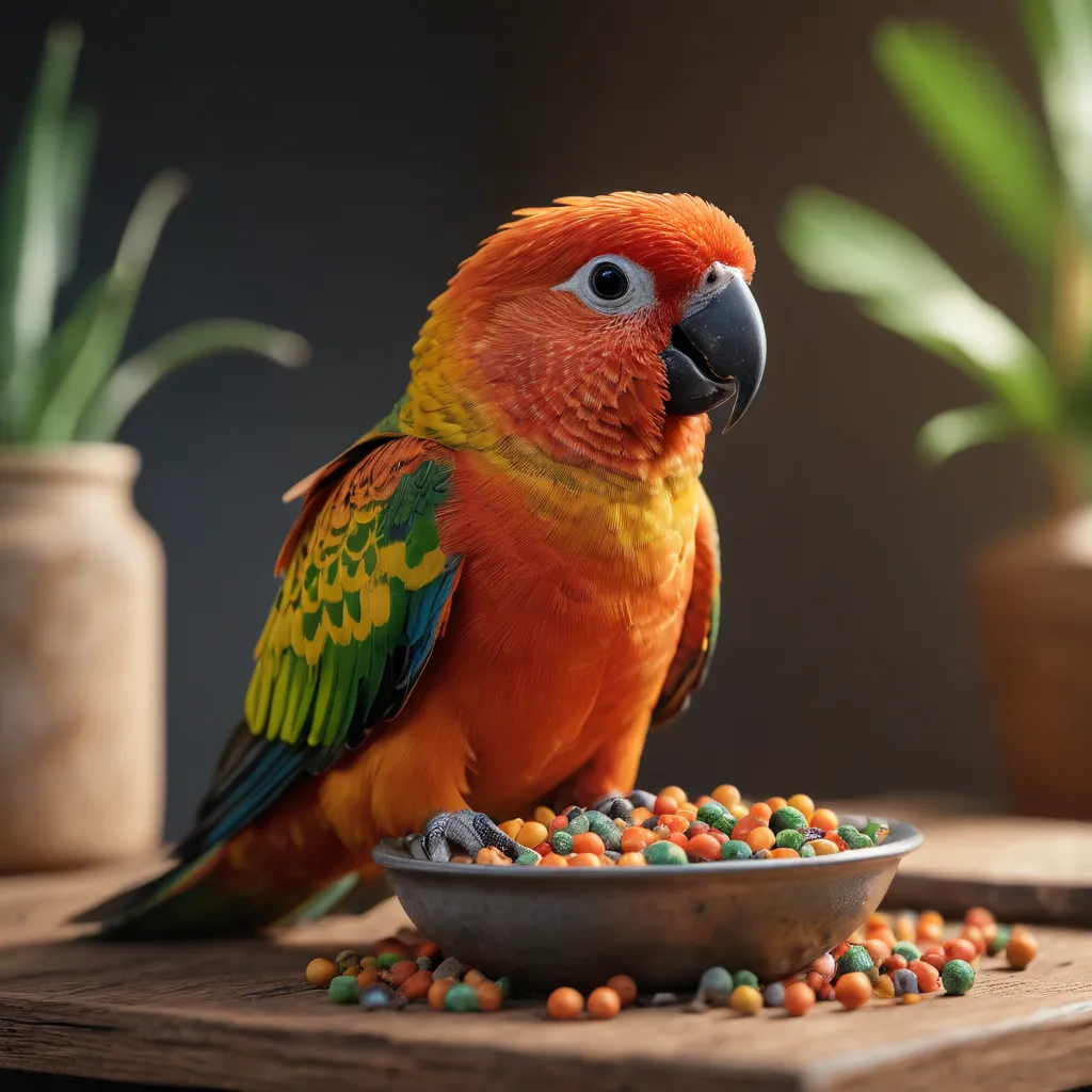 Top Bird Pellets for Healthy Conures