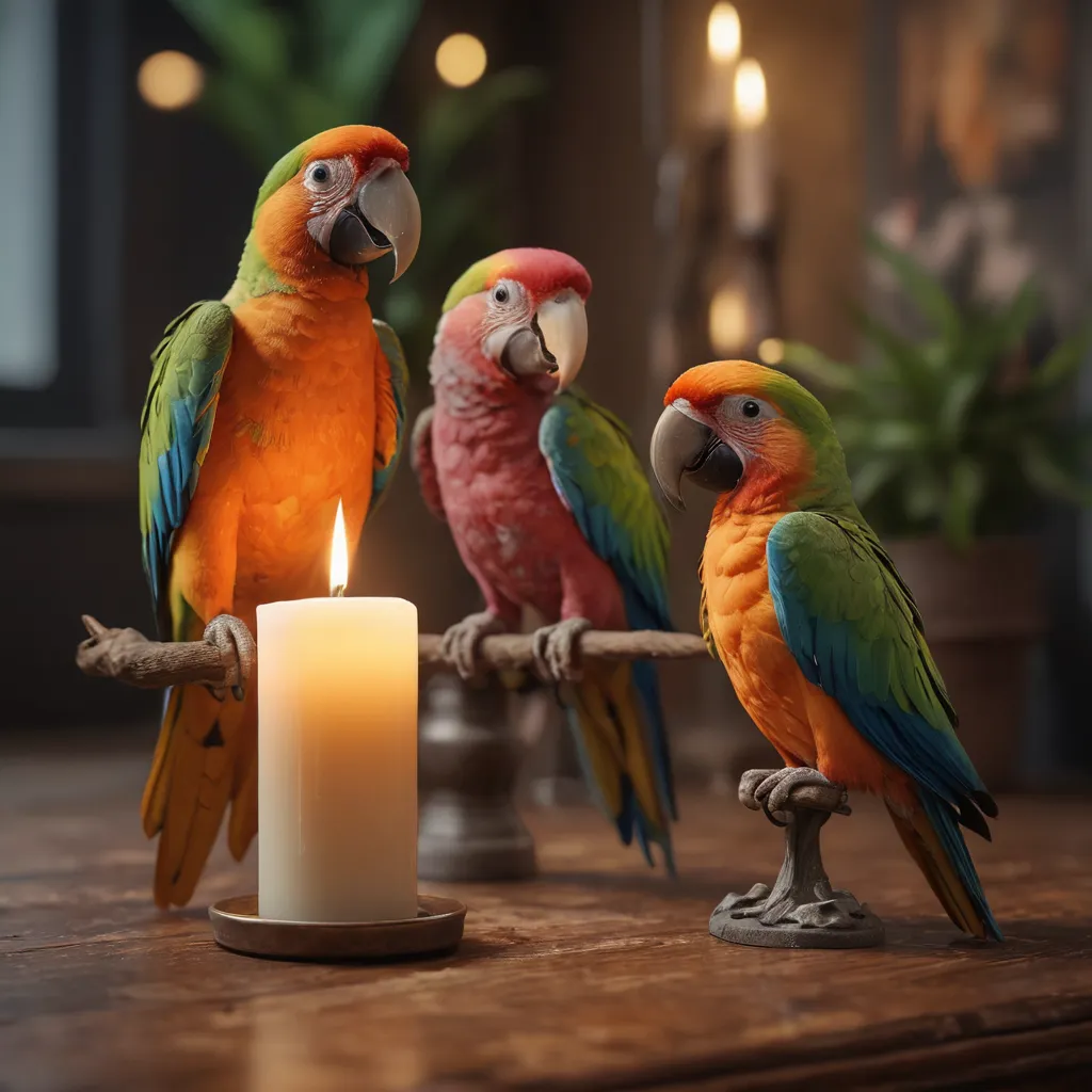 Choosing Safe Candles for Your Parrot's Home