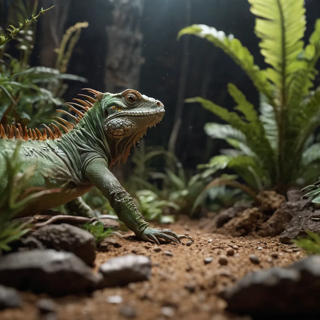Iguana Terrarium Essentials: Design and Care Guide