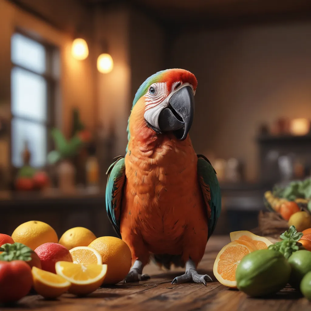 Nourishing Your Parrot at Home: A Comprehensive Guide
